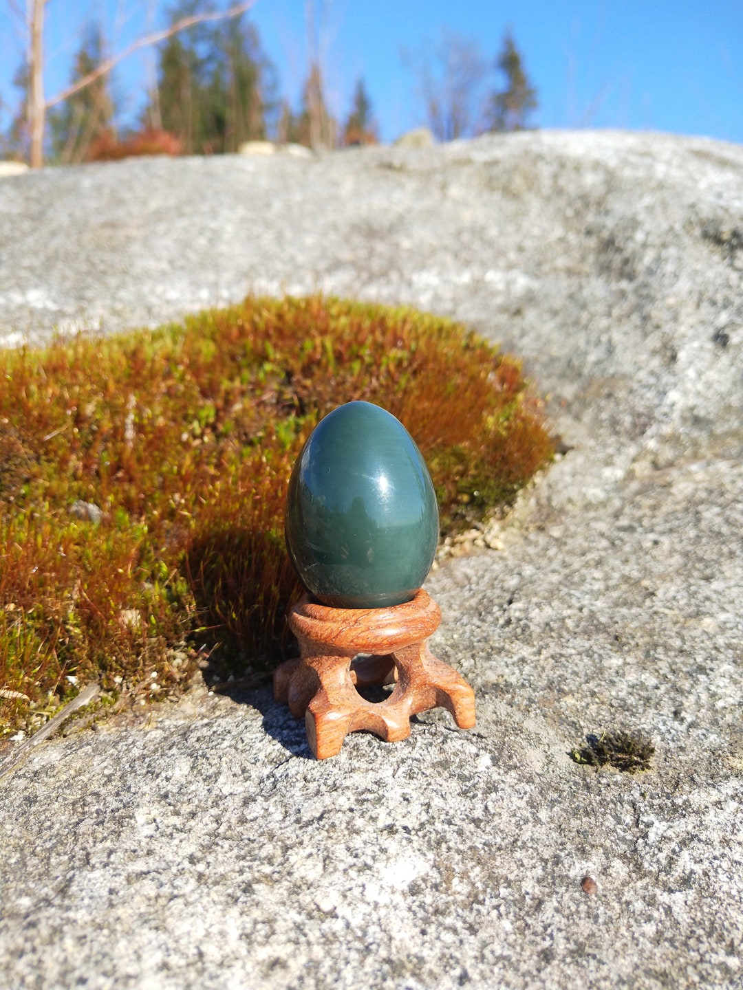 Self Care Genuine Nephrite Jade Yoni Egg DRILLED or Undrilled Include ...