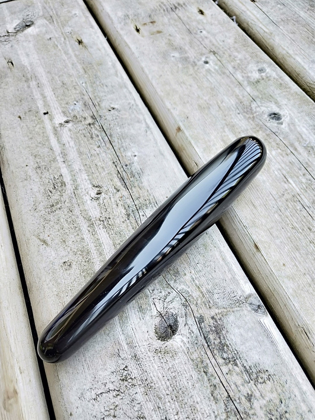 20CM Extra Long Black Obsidian Yoni Crystal Wand for G Spot Massage ...