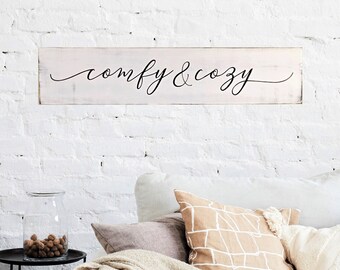 Bed and Breakfast Sign Rustic Farmhouse Wall Decor Name - Etsy