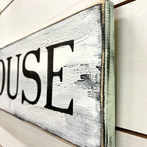 FARMHOUSE Wood Sign Rustic Aged Sign Farmhouse Wood Decor 7 X 38 - Etsy