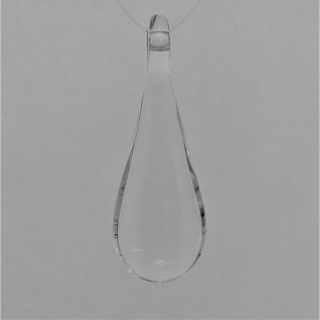 Howard Sowers' Hand-sculptured Crystal Teardrop - Etsy