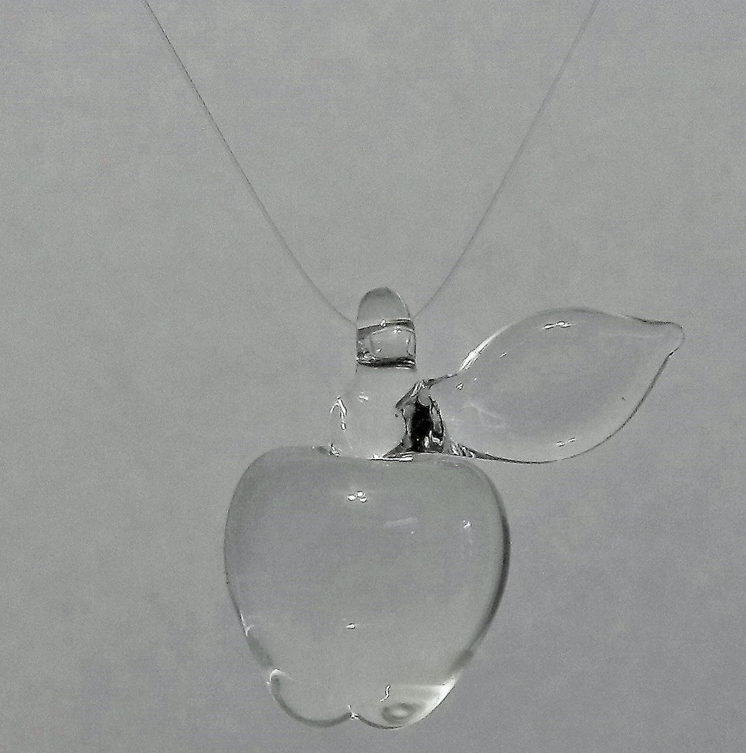 Howard Sowers' Hand-sculptured Crystal Apple - Etsy