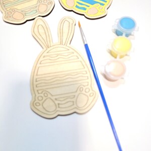 Personalized Easter Bunny Paint Kit, DIY Craft Activity Set - Etsy