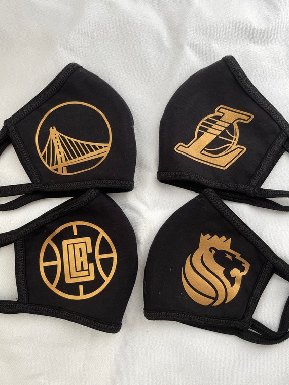 Lakers Face Mask Kings Face Mask Clippers Face Mask - Etsy