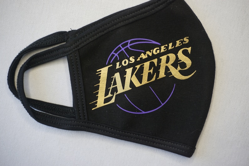 Lakers Face Mask, Los Angeles Mask, Sports Mask, LA Lakers Mask, Champs ...