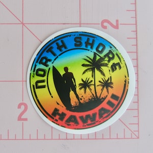 Hawaii Surf Matte Vinyl Stickers Beach Stickers Assorted 10 - Etsy
