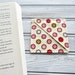 Fabric Corner Bookmark Polka Dot Bookmark Pink Bookmark - Etsy
