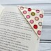Fabric Corner Bookmark Polka Dot Bookmark Pink Bookmark - Etsy