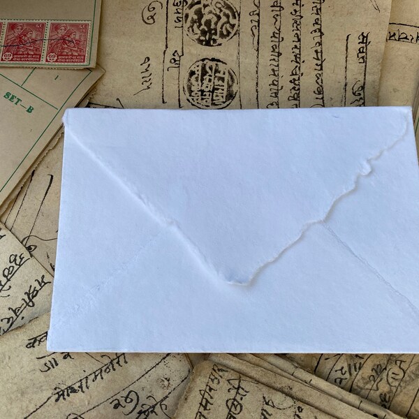 Deckled Edge Envelopes - Etsy