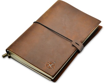 Leather Journal Refillable - Etsy