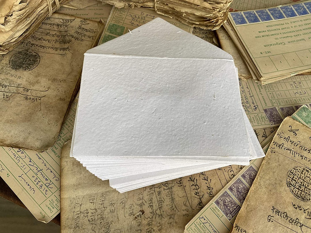 Handmade Flower Seed Envelope 4.25x6.25 Pkg of 25 Plantable Seed Paper ...