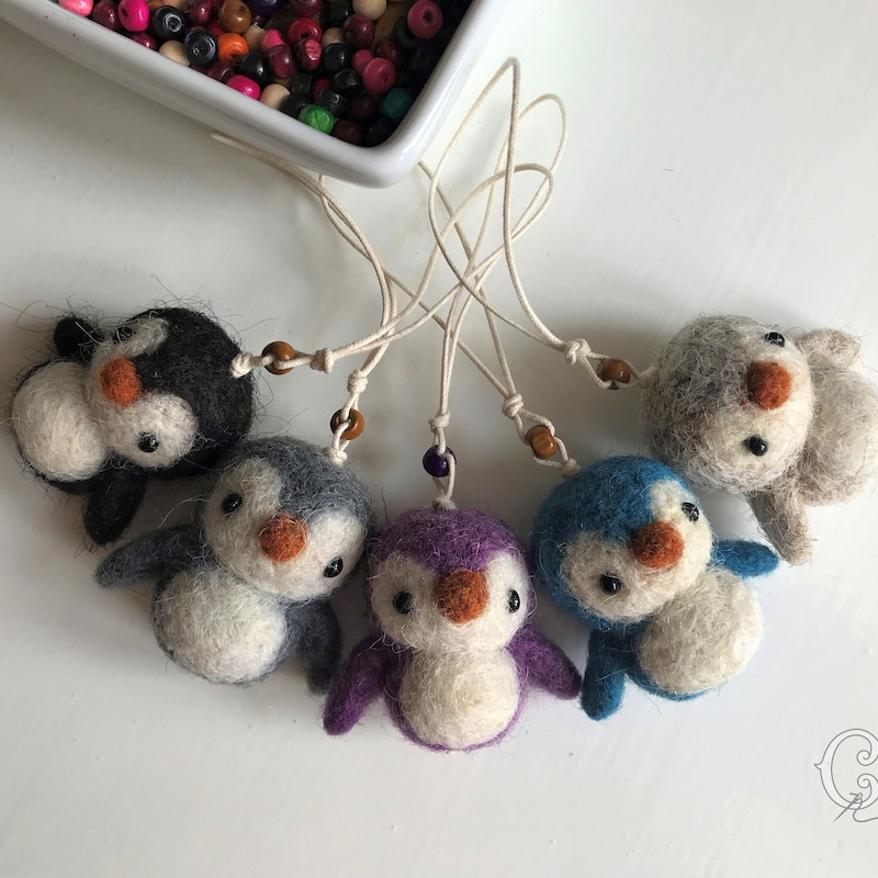 Needle Felt Penguin - Etsy