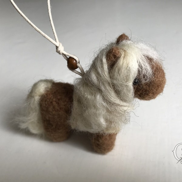 Wool Pony Ornament - Etsy