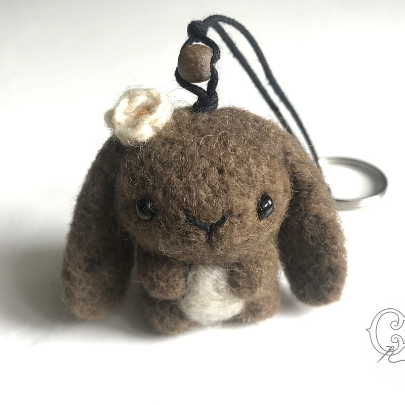 Felt Keychain - Etsy