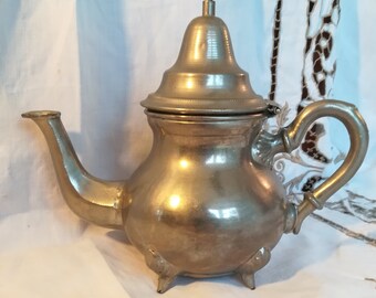 Pewter tea pot | Etsy