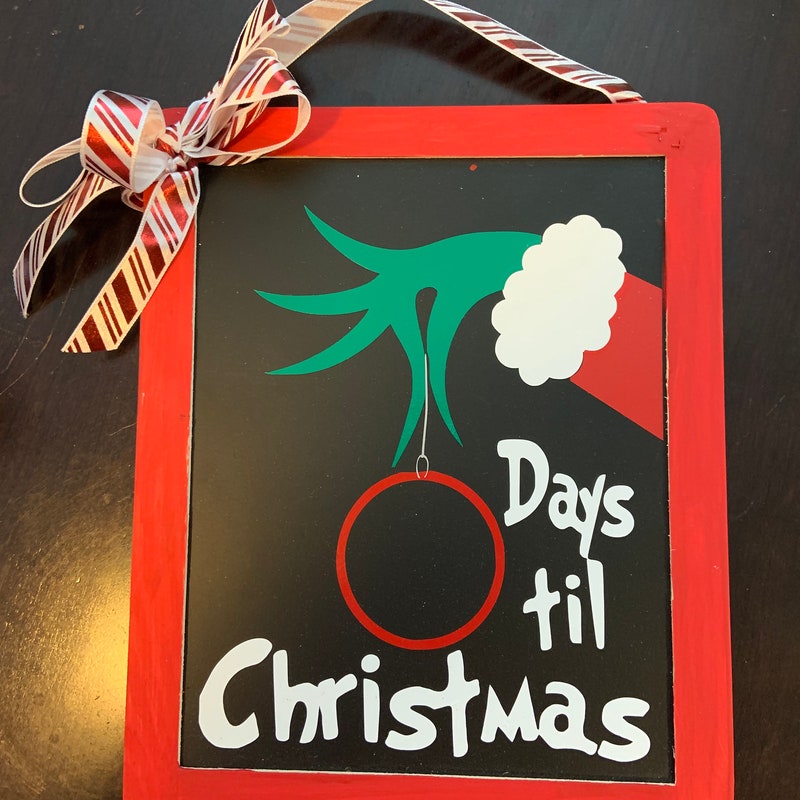 Grinch Countdown - Etsy