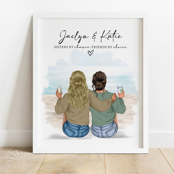 Sisters Wall Art - Etsy