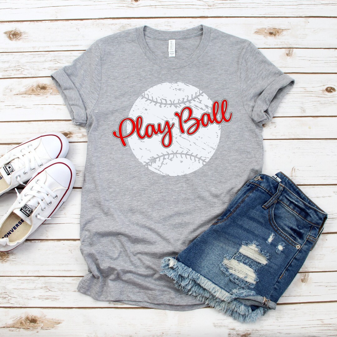 Play Ball Baseball T Shirt - Etsy