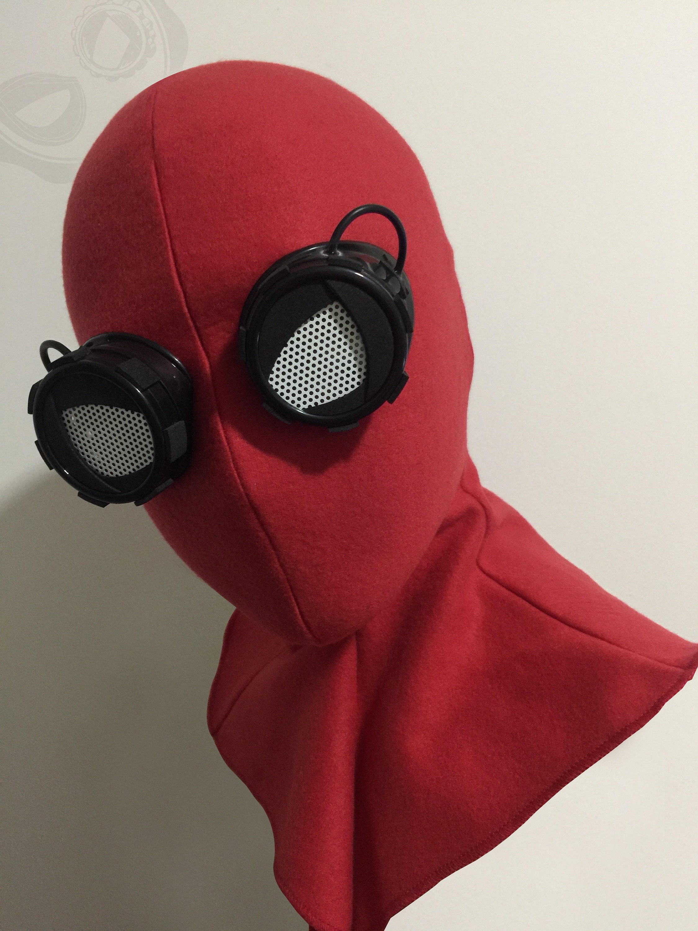 Spiderman Homecoming Homemade Mask Full Assemble Etsy