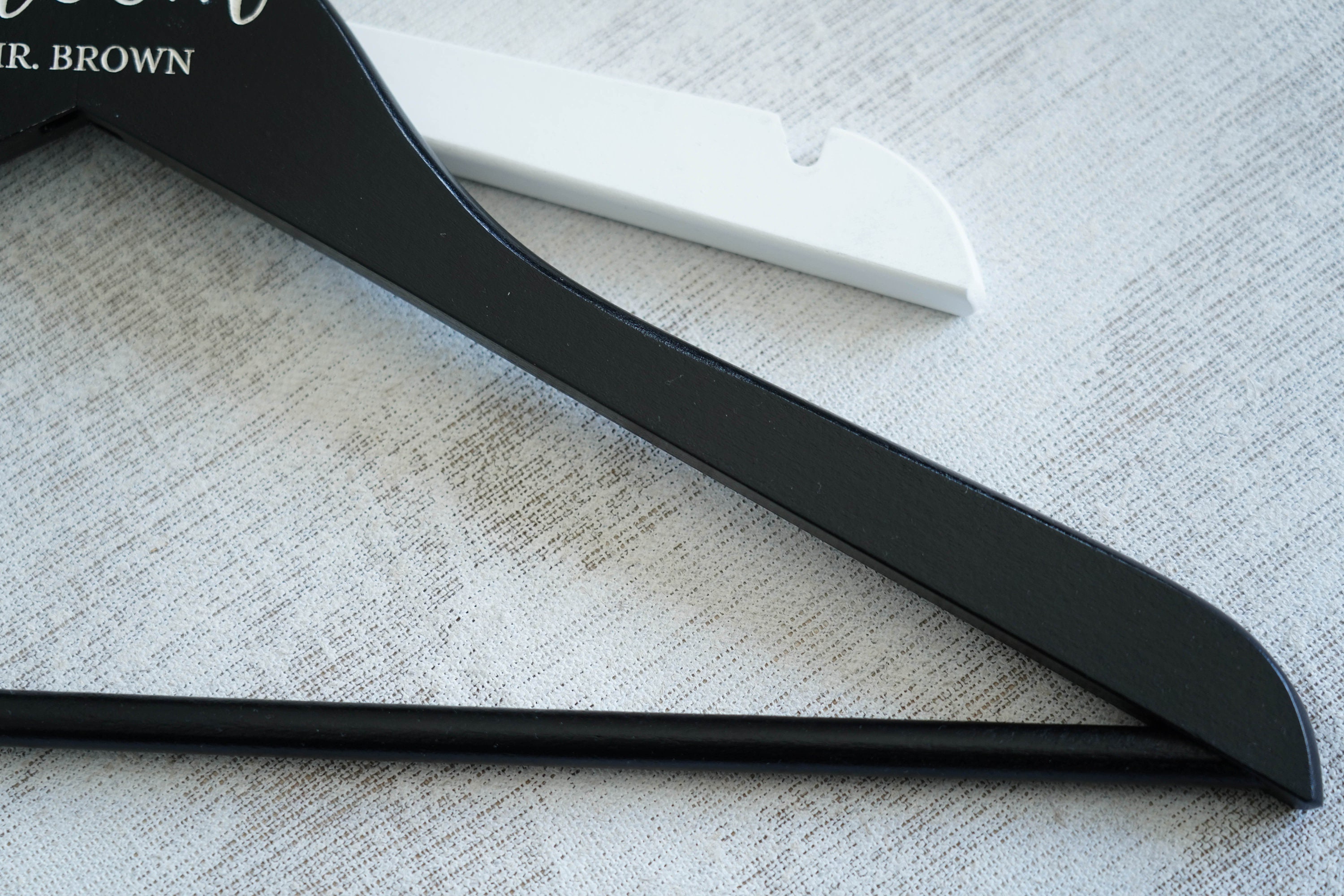 SET of 2 Personalized Hangers Painted Engraved Hangers for - Etsy