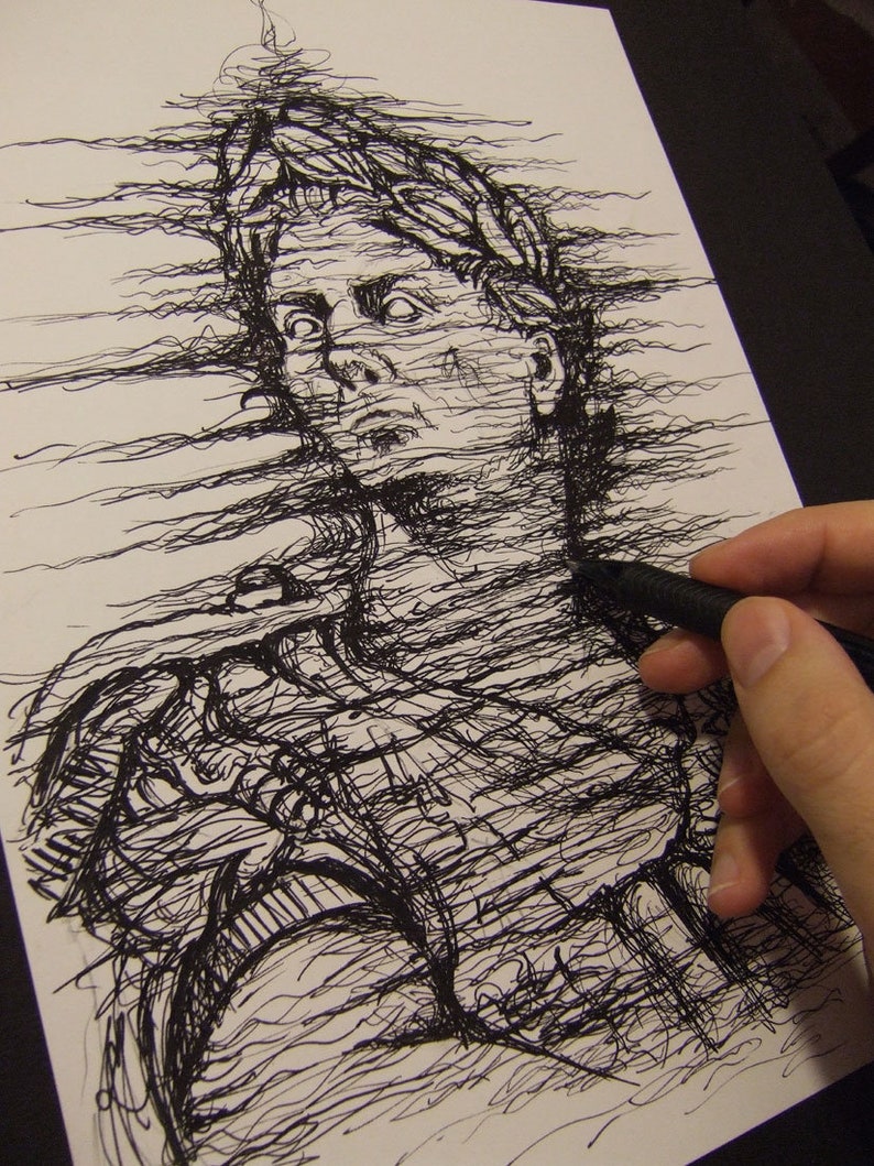 Julius Caesar - DOWNLOADABLE PRINT - Original Drawing - Pencil on Paper ...