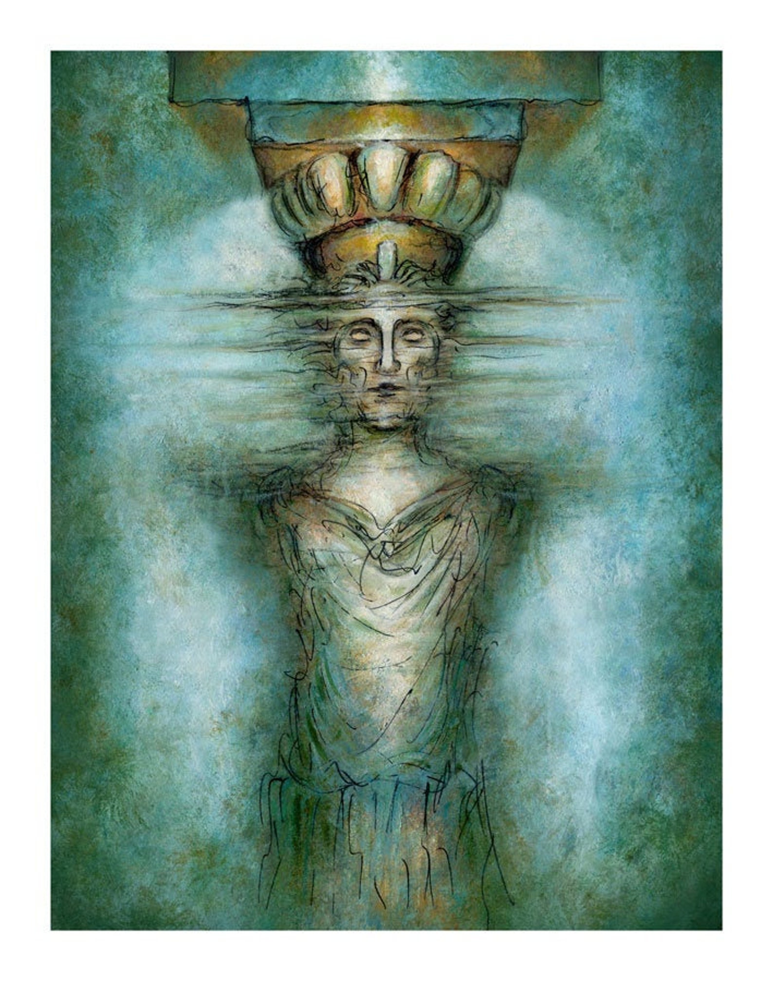 Immortality Giclee Art Print on Hahnemühle Photo Matt Fibre Warm White ...