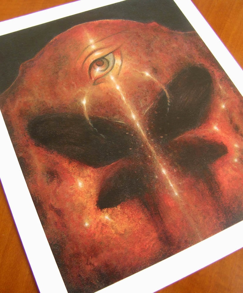 Spiritual Embodiment Giclee Art Print Onhahnemühle Photo Matt Fibre ...