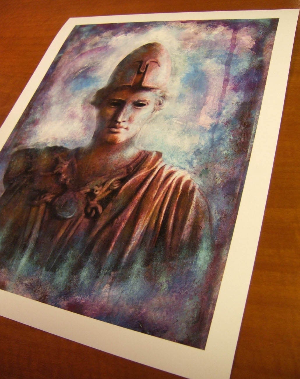 Goddess Athena - Digital Print ,premium Satin Photo Paper 300 Gm ...