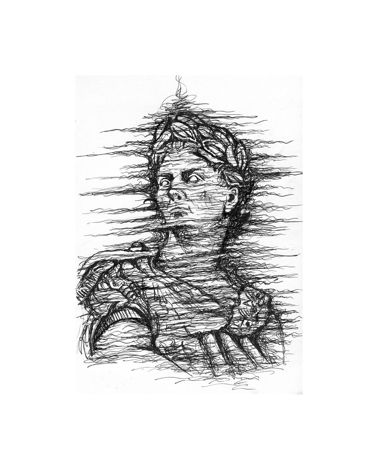 Julius Caesar - DOWNLOADABLE PRINT - Original Drawing - Pencil on Paper ...