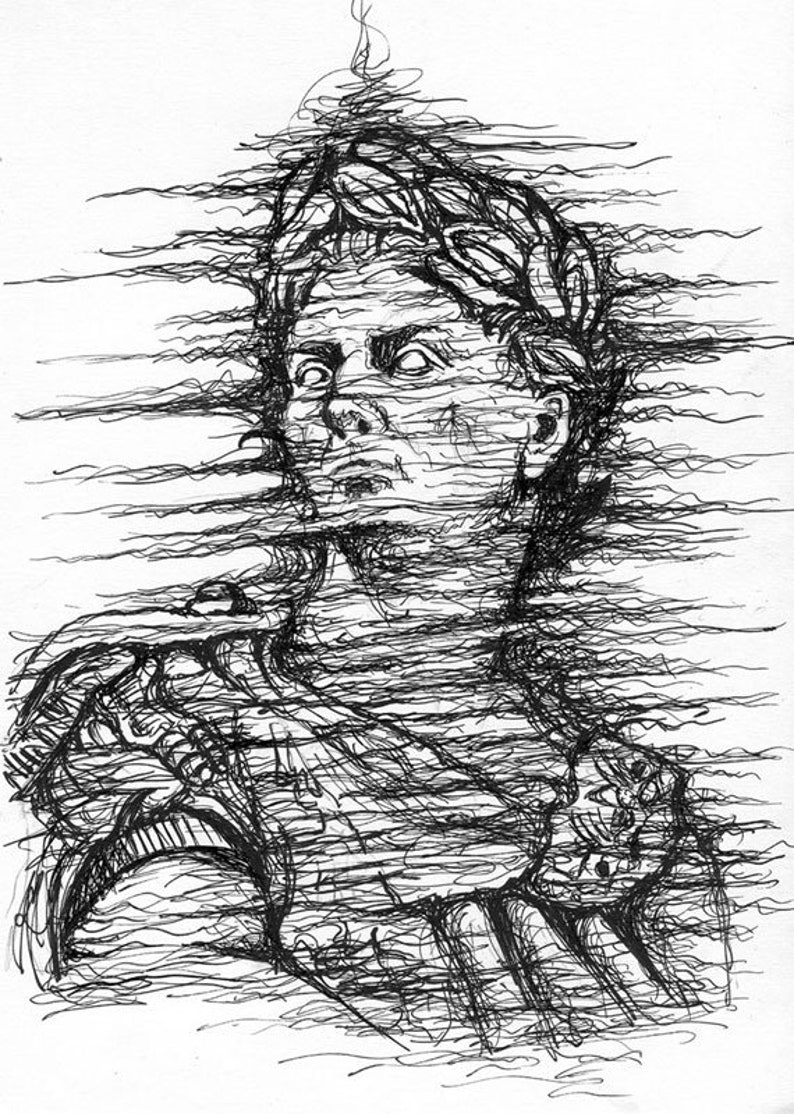 Julius Caesar - DOWNLOADABLE PRINT - Original Drawing - Pencil on Paper ...