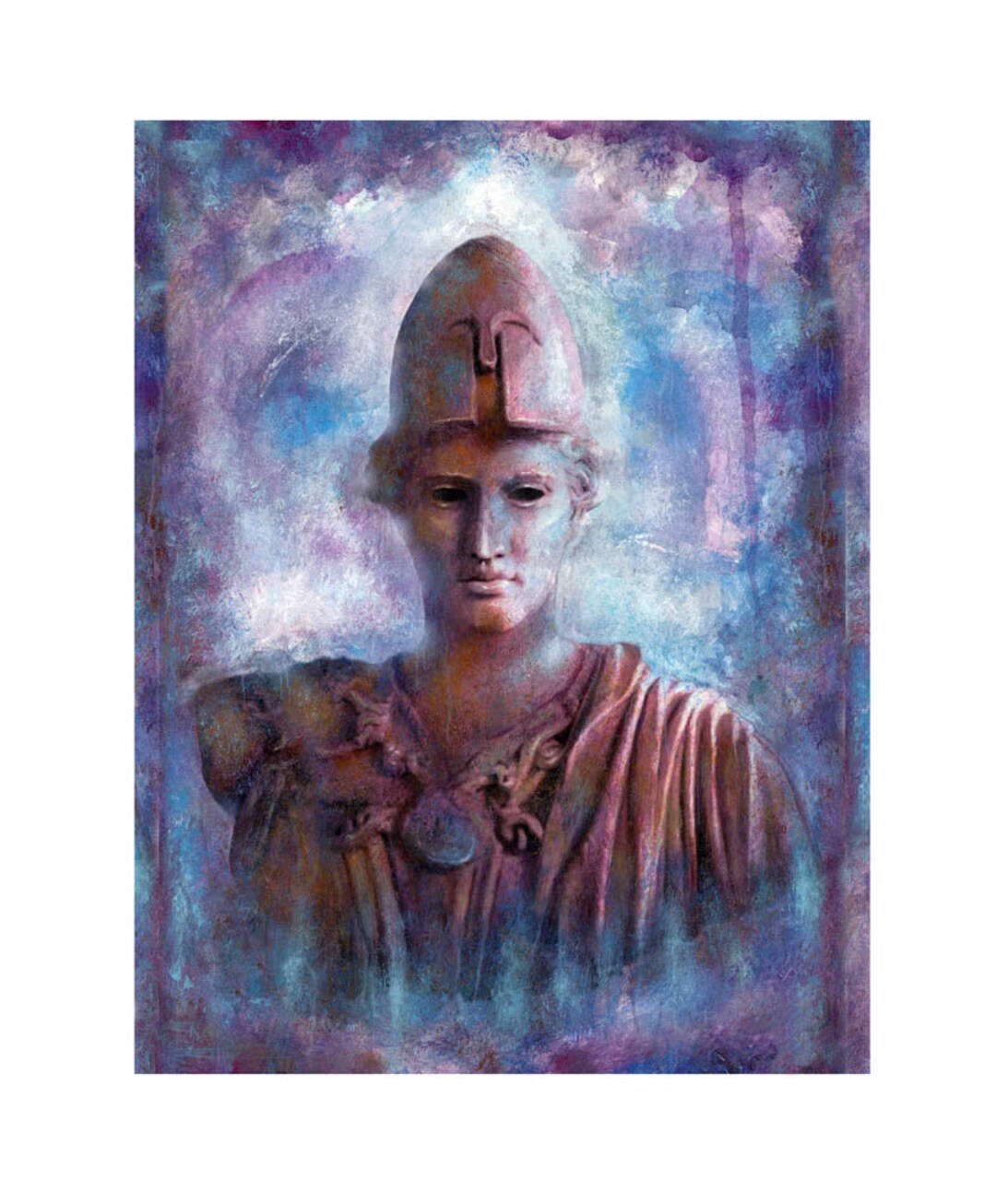 Goddess Athena - Digital Print ,premium Satin Photo Paper 300 Gm ...