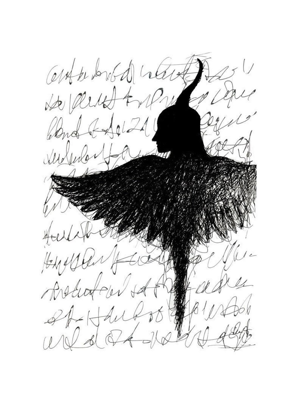 Lilith - DOWNLOADABLE PRINT - Pencil on Paper,female Demon - Etsy