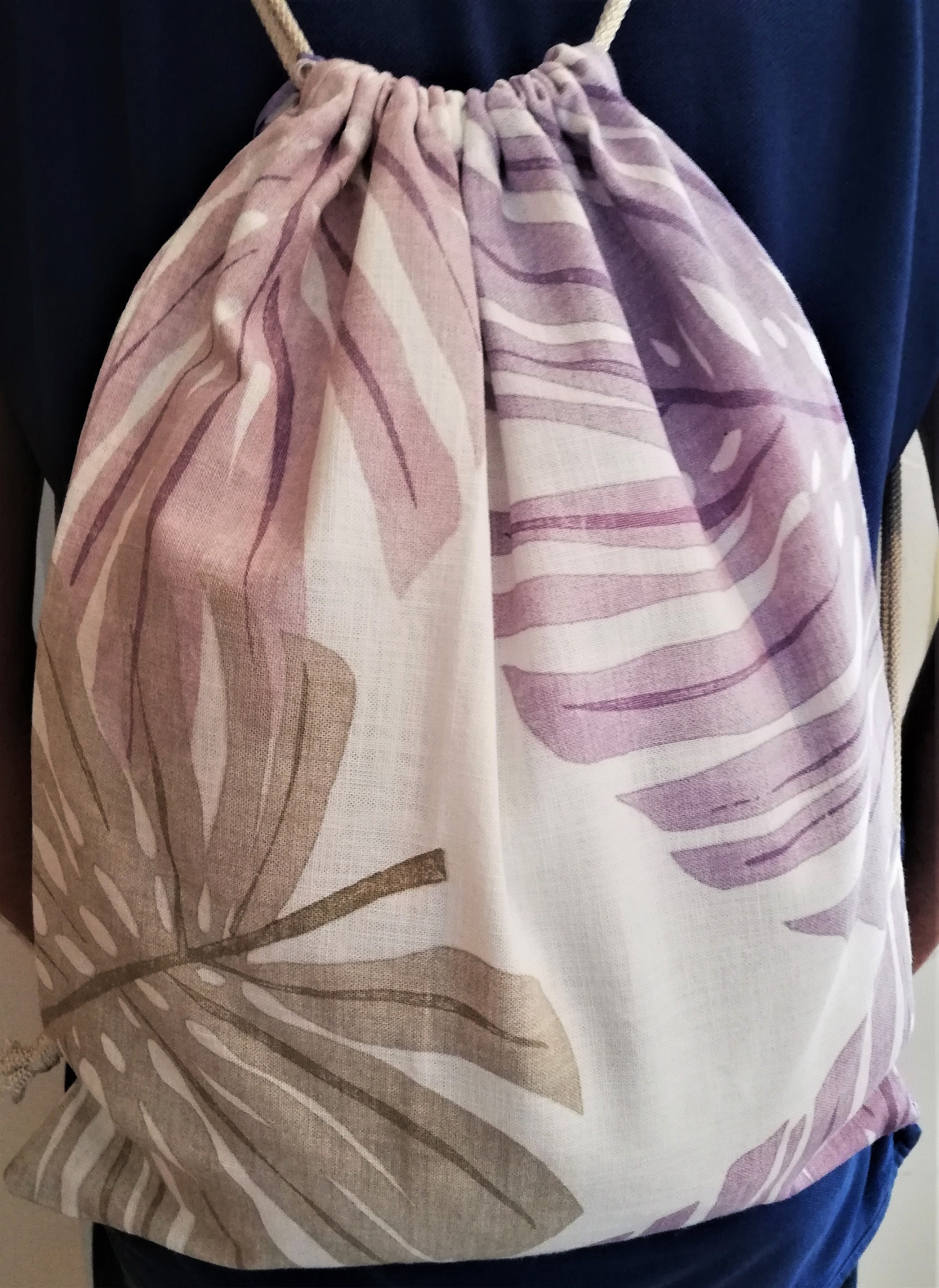 Drawstring Bag, Pull String Bag, Ladies Bag, Shoulder Bag, Everyday Bag ...