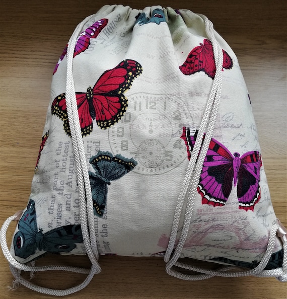 Draw string Bag Pull string bag Ladies bag Shoulder bag | Etsy