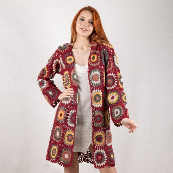 Hand Knit Jacket - Etsy