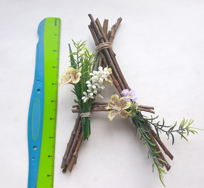 8 Woodland Twig Letters Twig Monogram Sticks Letter - Etsy