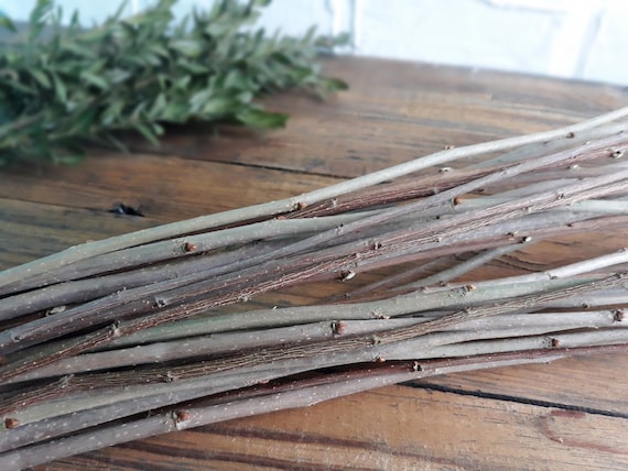24 Extra-long Brown Twigs Willow Bundle Eco Friendly - Etsy