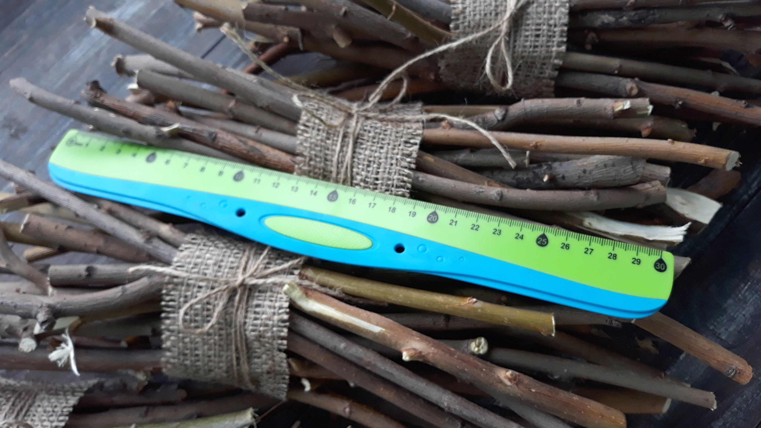 Wood Sticks Set of 20 Pcs 12 Long Branch Bundle Rustic - Etsy