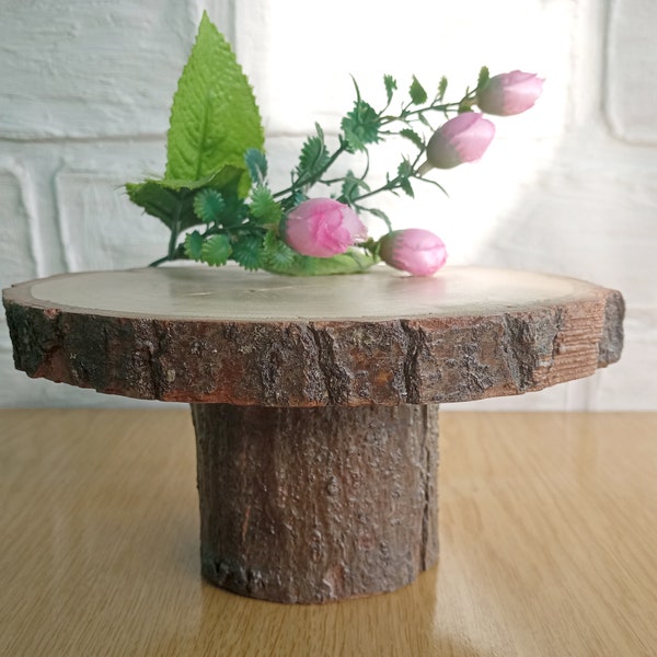 Log Cake Stand - Etsy