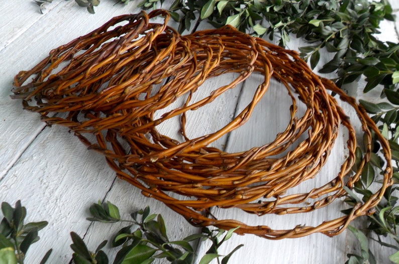 Set of 10 Willow Hoops Basic Hoop Dreamcatcher Traumfnger Twig Wreath ...