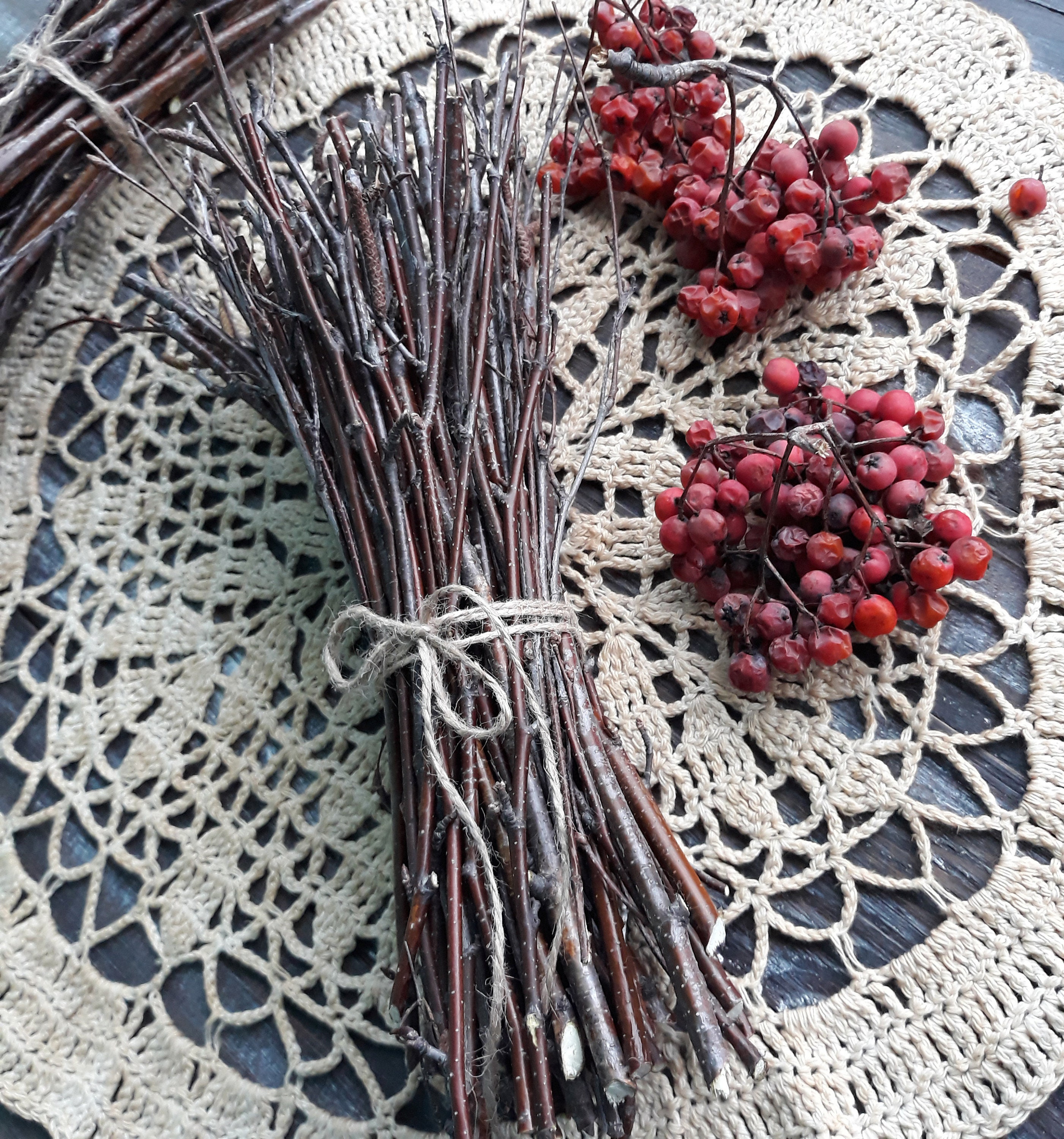 8 Birch tree sticks twigs 3 bundles Decorative birch | Etsy