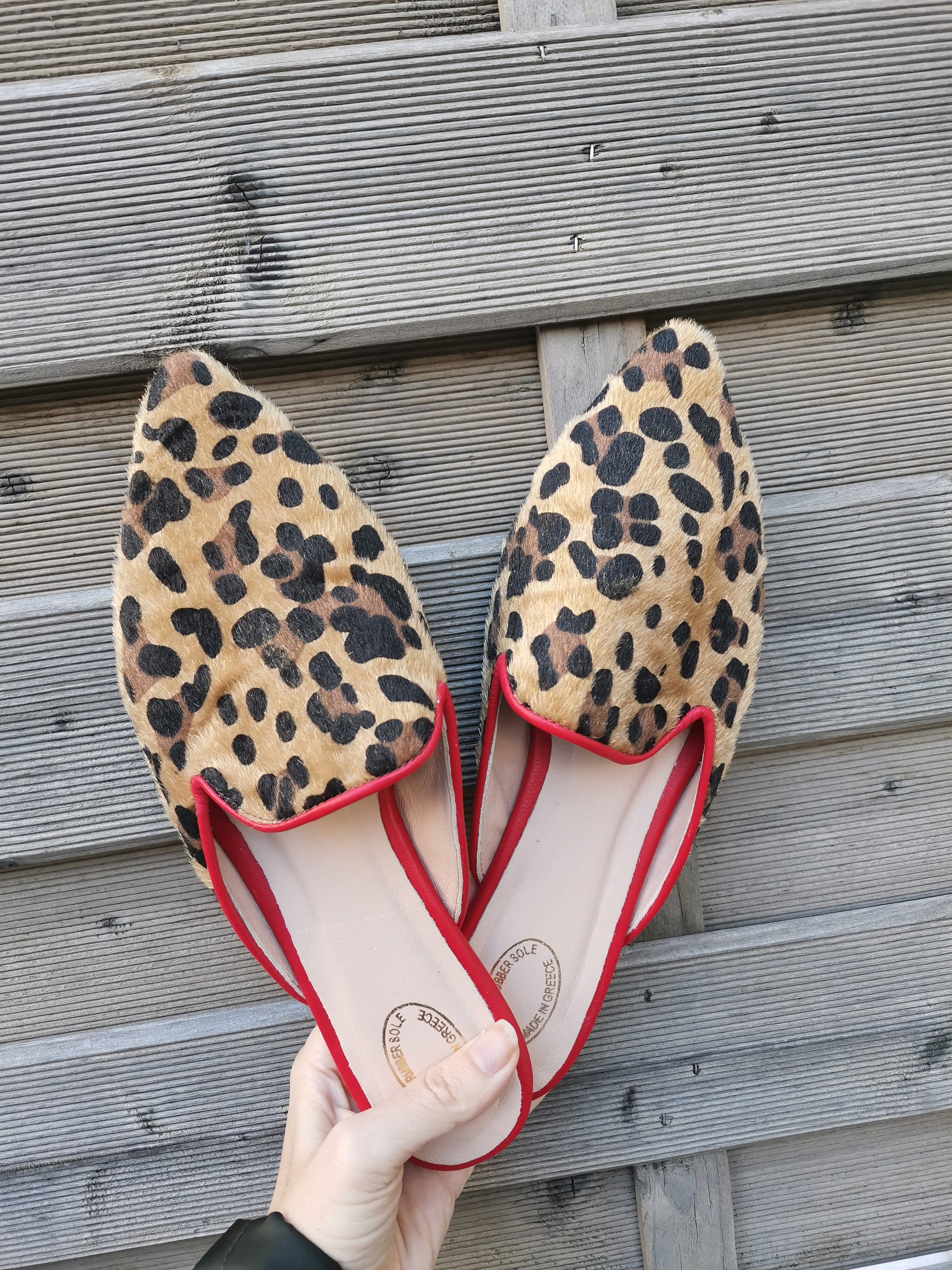 Mules, Animal Print, Ponyskin Mules, Leopard Shoes, Leather Shoes ...