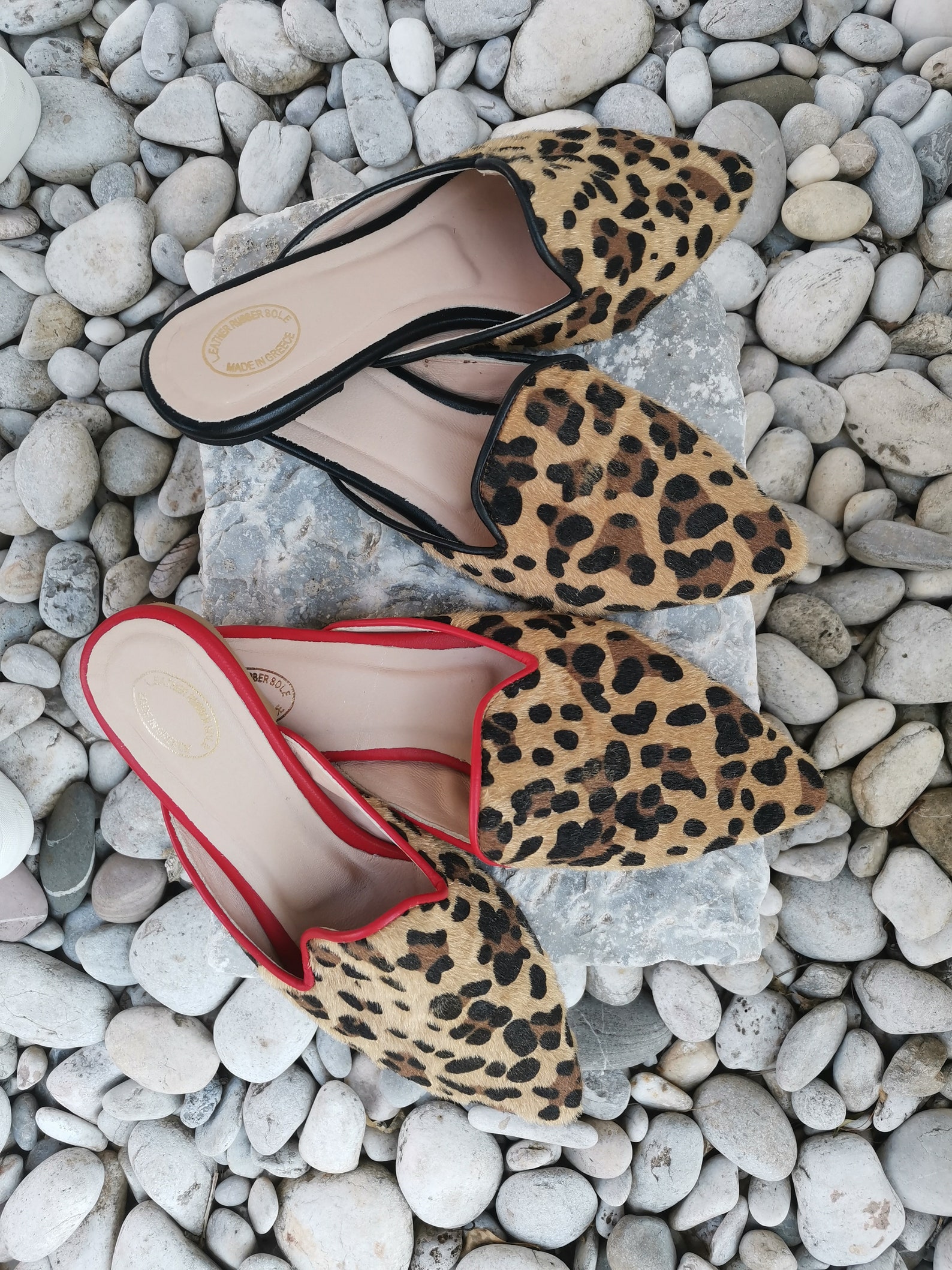 Mules, Animal Print, Ponyskin Mules, Leopard Shoes, Leather Shoes ...
