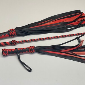 Leather Flogger, Bdsm Flog Kit, Leather Whips and Floggers Set ...