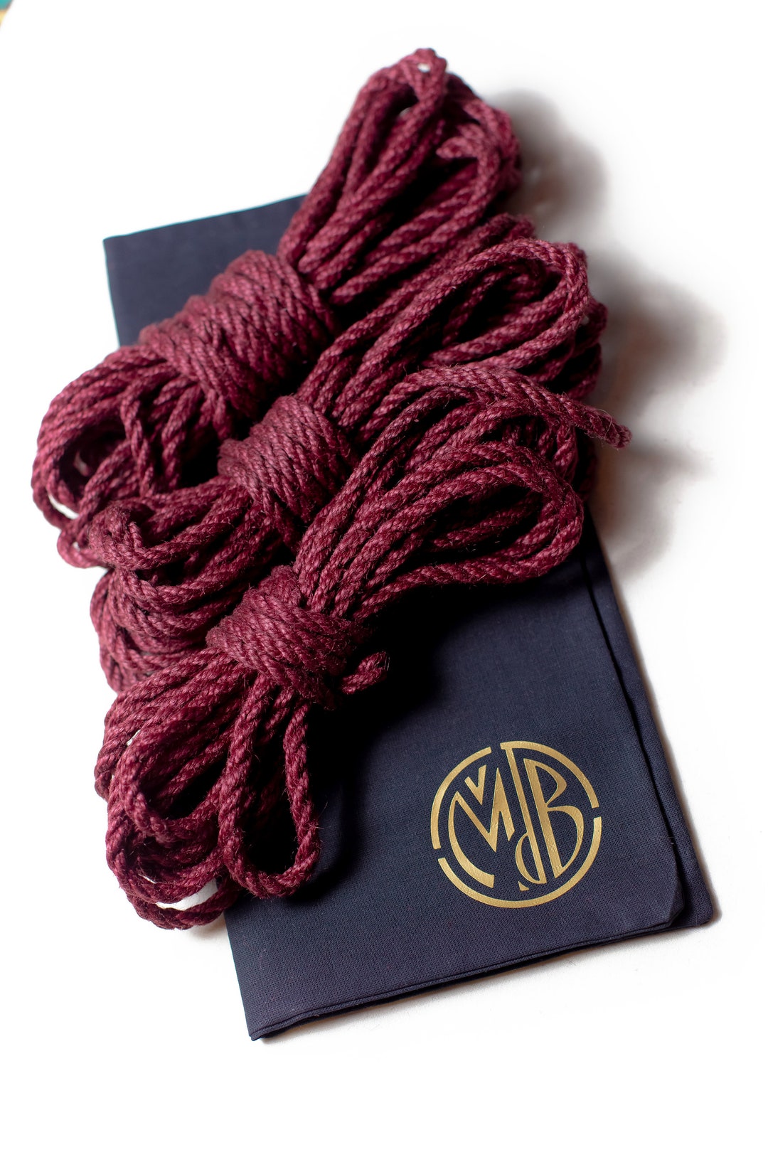 Shibari Jute Rope Case, Jute Rope, 26 Ft 0.24 in 3 Pcs 8m 6mm, Handmade ...