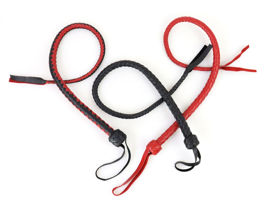 Leather Whips Flexible Whips Small Whips Handmade. - Etsy