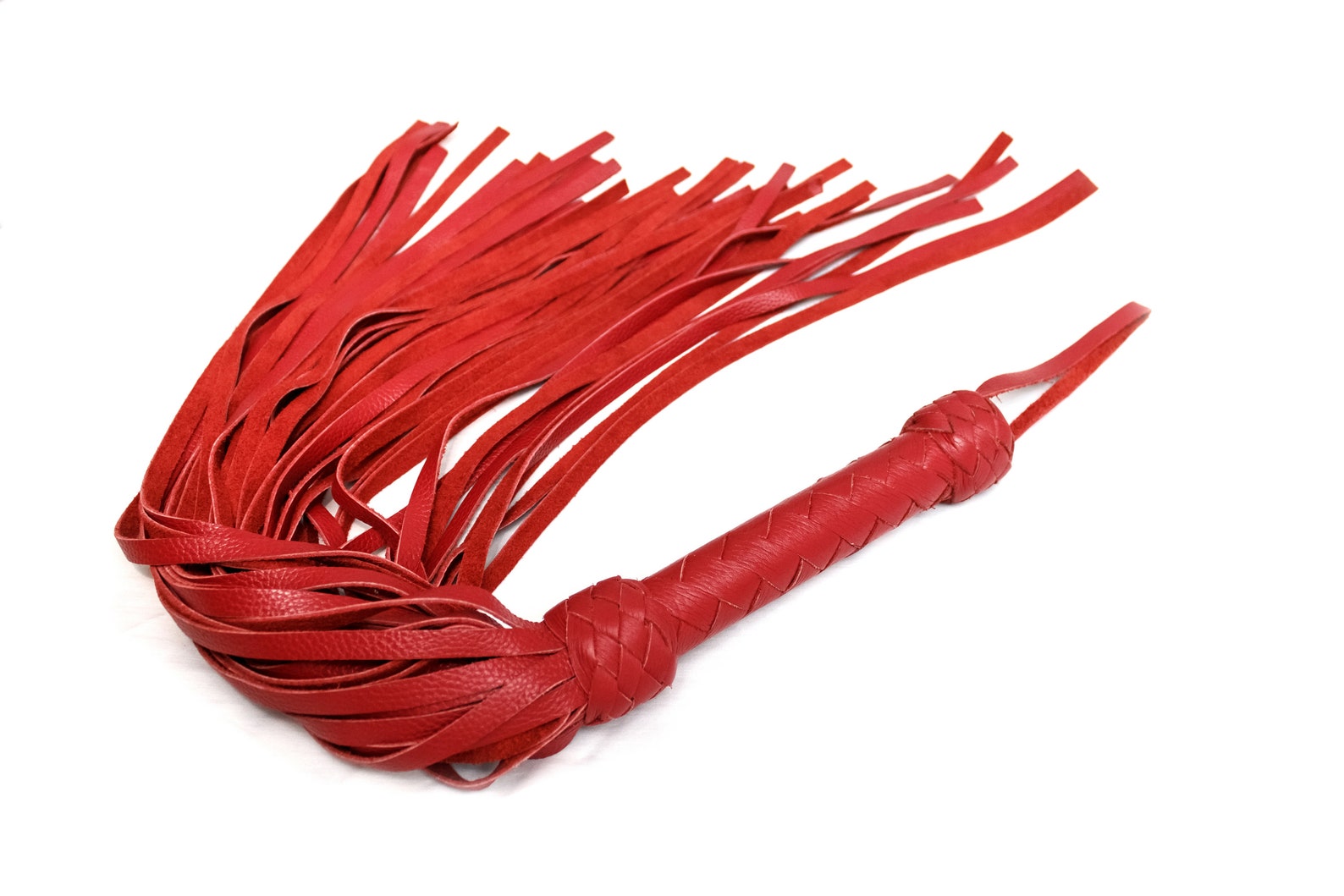 Leather Flogger, Handmade Multi Tail Whip, Discipline Spanking Tool ...