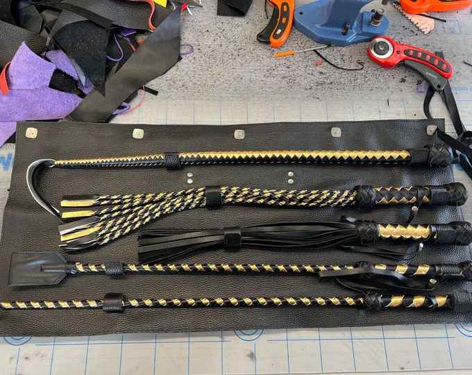 BDSM Equipment Tool Kit Bag. Kink Storage for Floggers, Canes, Crops ...