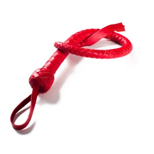 Leather Snake Whip – Handmade Flexible Handle Whip 27in, Cosplay and ...