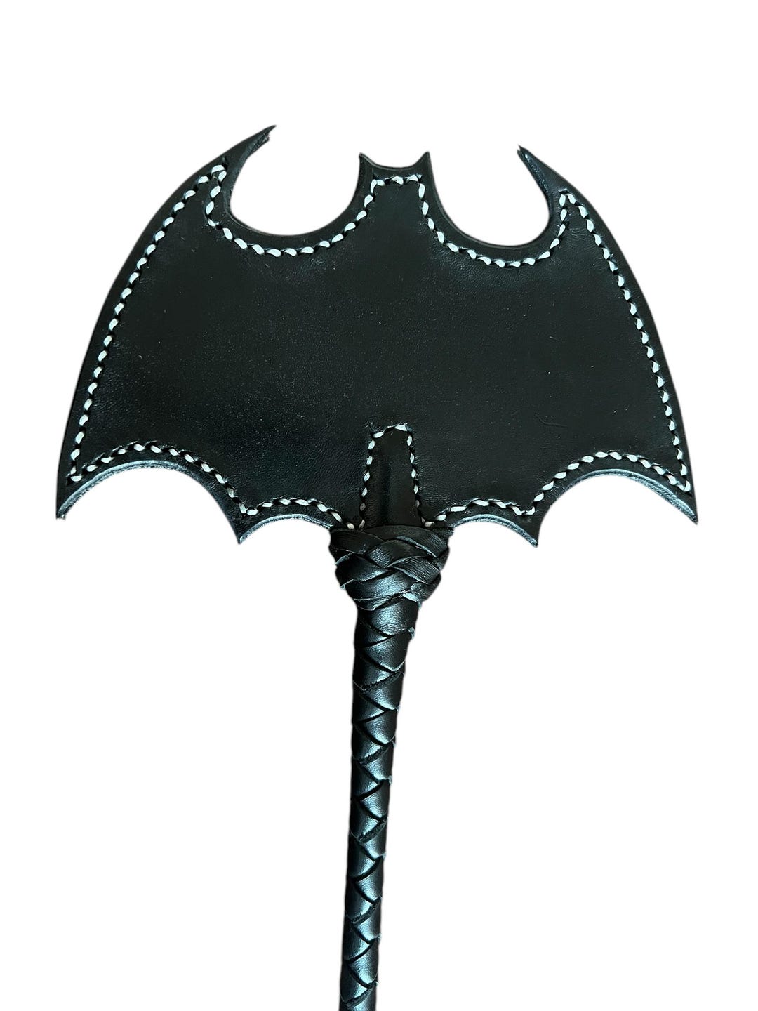 Leather Riding Crop With Bat Slap, Handmade Discipline Tools. - Etsy